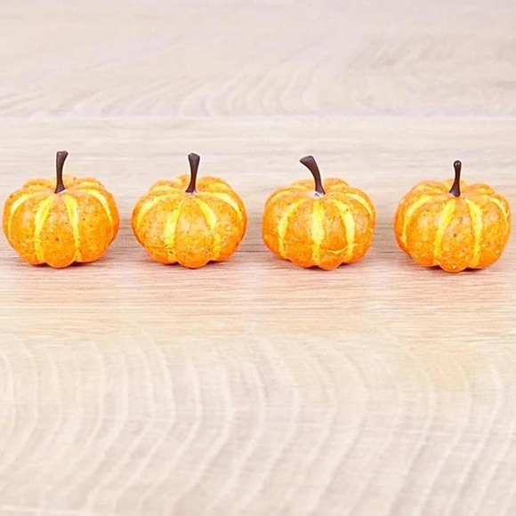 Holiday | Miniature Artificial Pumpkins 125 Inch Minis Fall Crafts Set ...